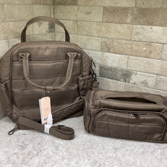 lug | Bags | Lug Mini Puddle Jumper And Trolley Brushed Walnut | Poshmark